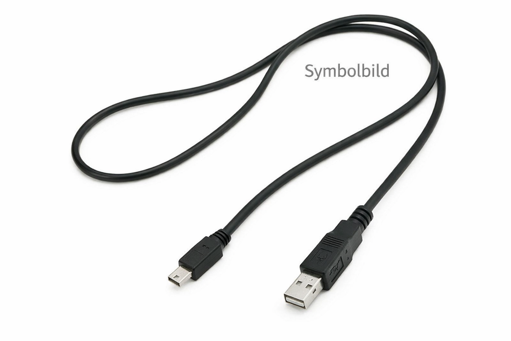 PC communications cable (USB 2.0 Type A to Mini-B) | ATEXshop.de